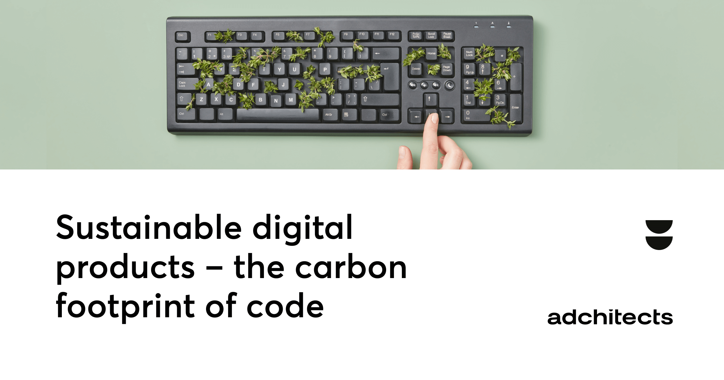 Sustainable digital products – the carbon footprint of code ...